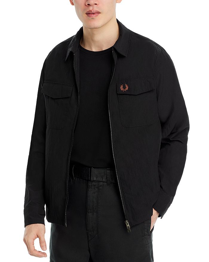 Fred Perry Full Zip Shirt Jacket | Bloomingdale's