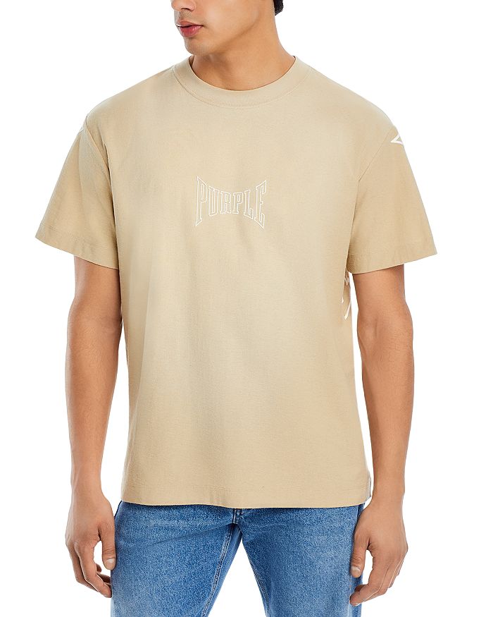 Purple Brand Cotton Textured Graphic Tee | Bloomingdale's