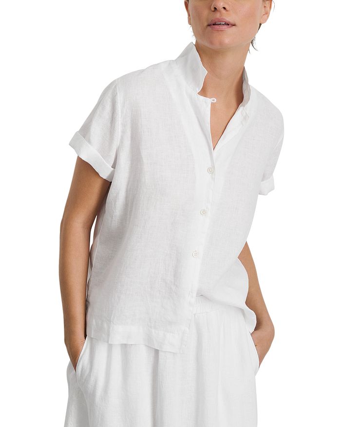 Alex Mill Maddie Linen Camp Shirt | Bloomingdale's