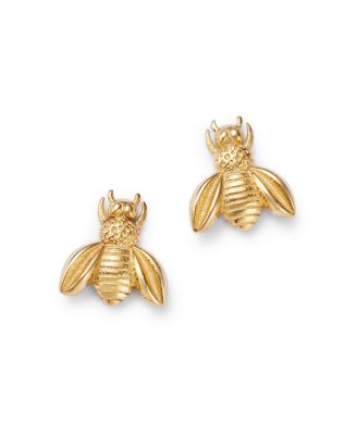 Bloomingdale's Bumble Bee Stud Earrings in 14K Yellow Gold | Bloomingdale's