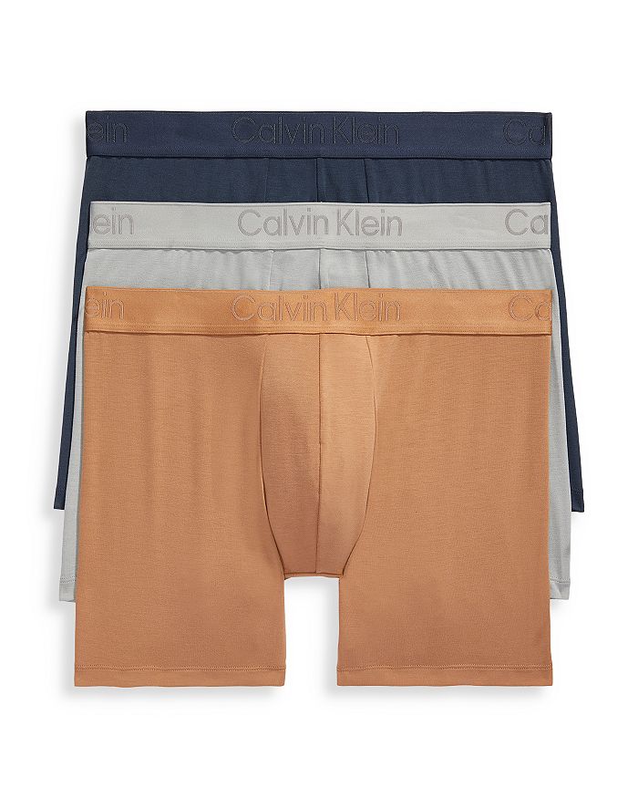 Calvin Klein Logo Waistband Boxer Briefs, Pack of 3 | Bloomingdale's