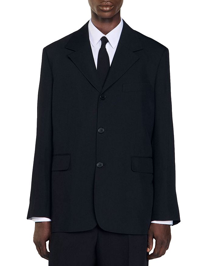 Sandro Franco Oversized Blazer | Bloomingdale's