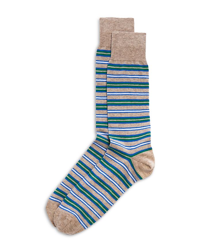The Men's Store at Bloomingdale's Bloom Striped Crew Socks - Exclusive ...