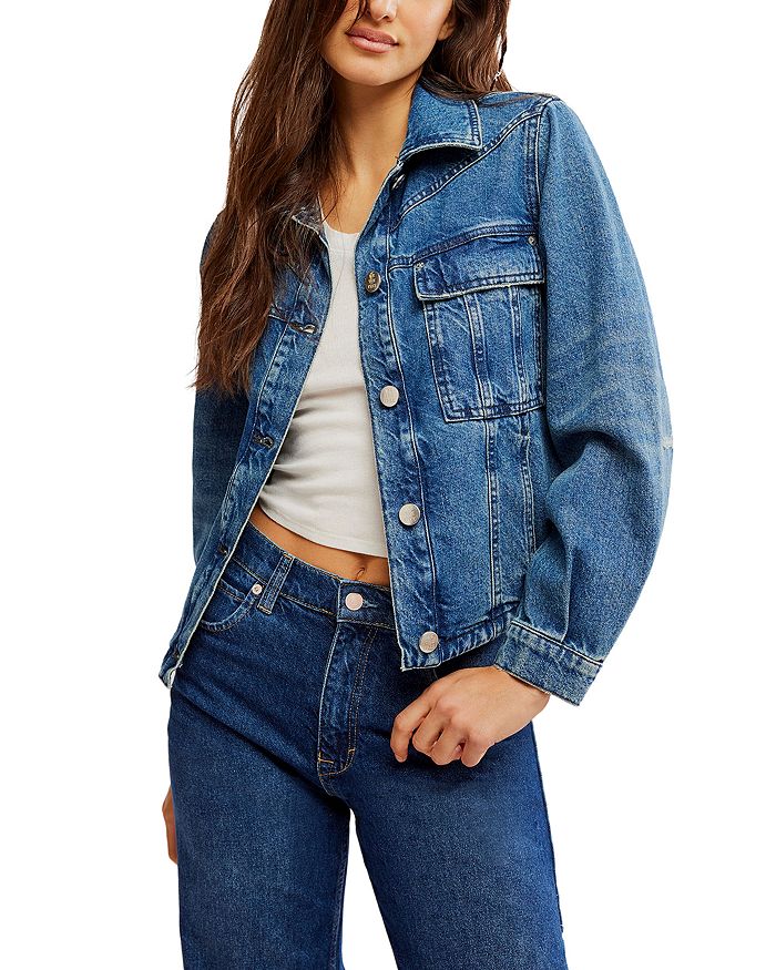 Free People We The Free Jade Denim Jacket | Bloomingdale's