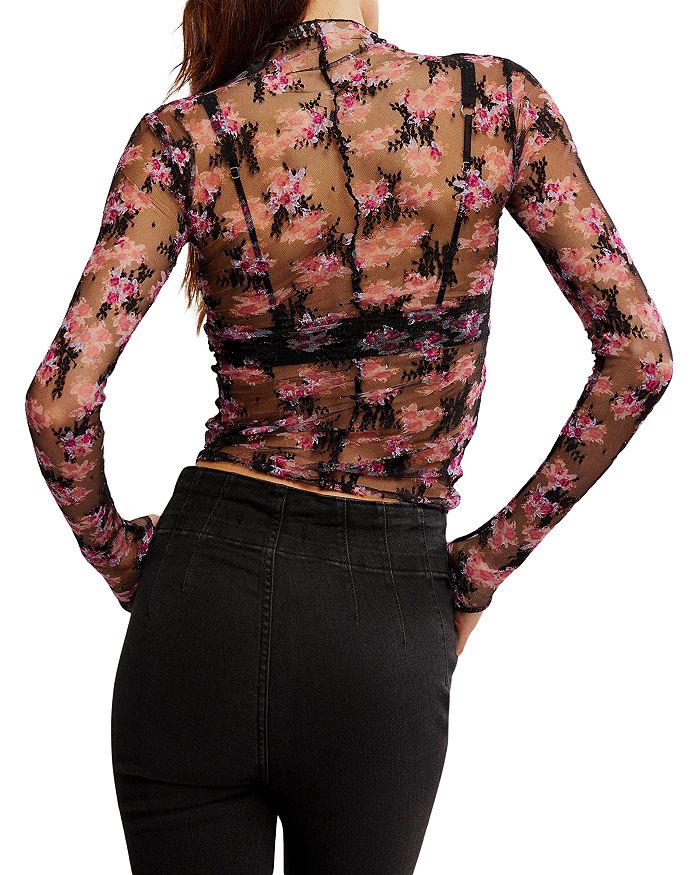 Free People Printed Lady Lux Layering Top In Multi | ModeSens