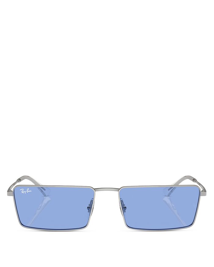 Ray-Ban Emy Rectangular Sunglasses, 59mm | Bloomingdale's