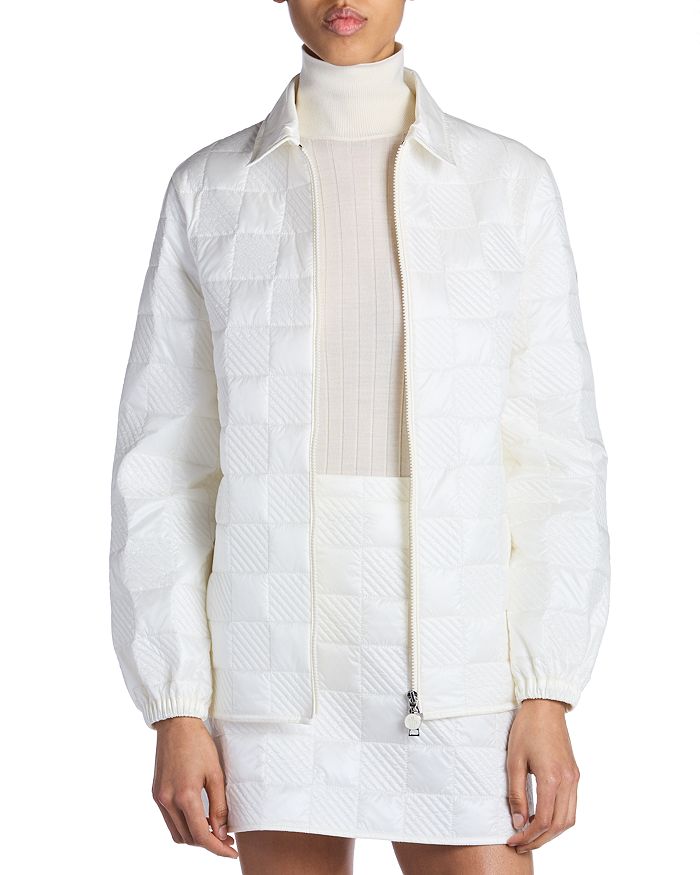 Moncler Checkered Jacket | Bloomingdale's