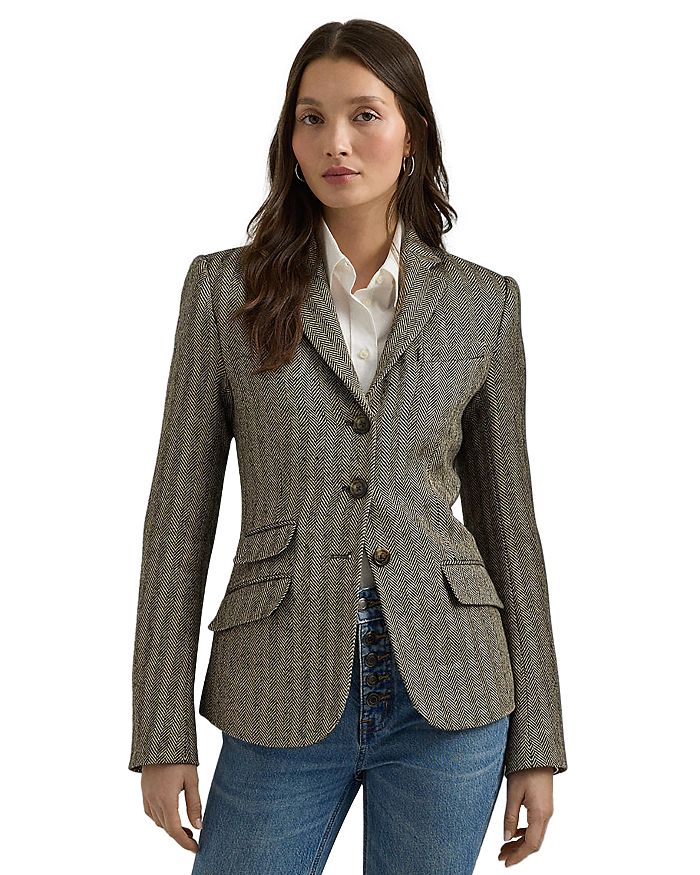 Ralph Lauren Herringbone Tweed Blazer | Bloomingdale's