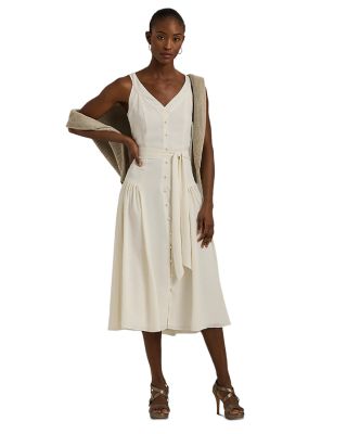 Ralph Lauren Pleated Midi Dress | Bloomingdale's