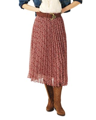 Click here for ba & sh Kamy Pleated Midi Skirt prices