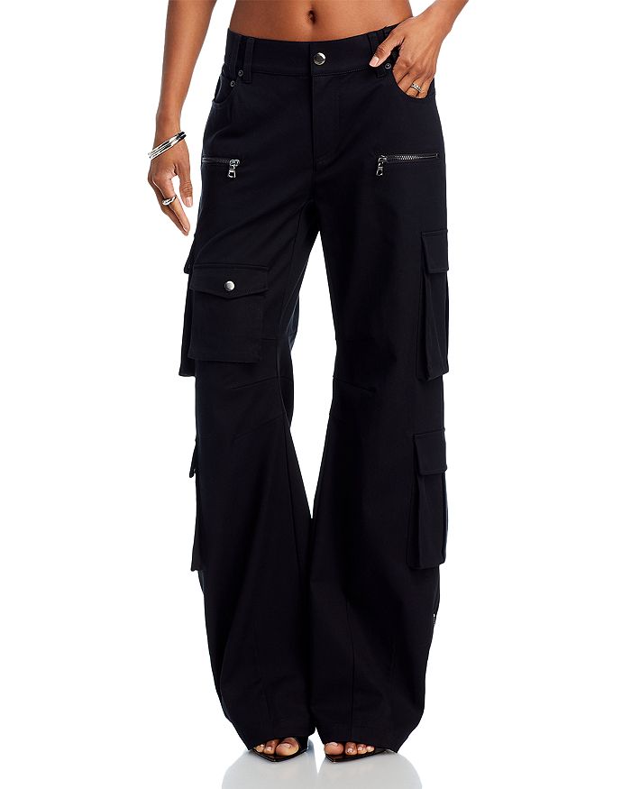 Alice and Olivia Akers Oversized Cargo Pants | Bloomingdale's