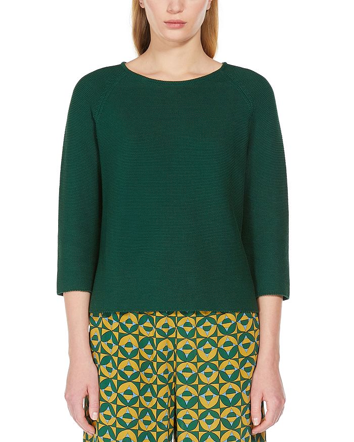 Weekend Max Mara Addotto Boat Neck Sweater | Bloomingdale's