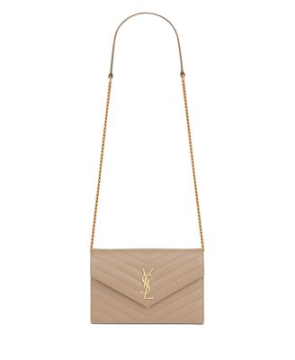 Click here for Saint Laurent Cassandre Matelasse Envelope Chain W... prices