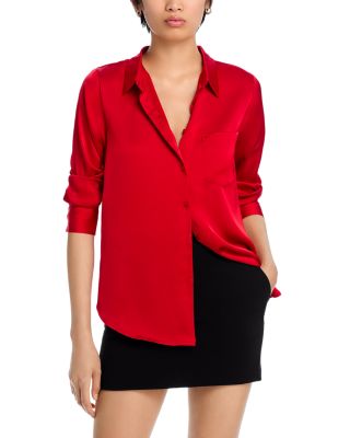 Shop Designer Red Tops & Tees For Women | Bloomingdale's