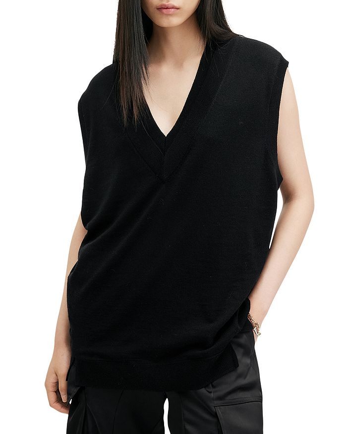 ALLSAINTS Bern Wool Tank Top | Bloomingdale's