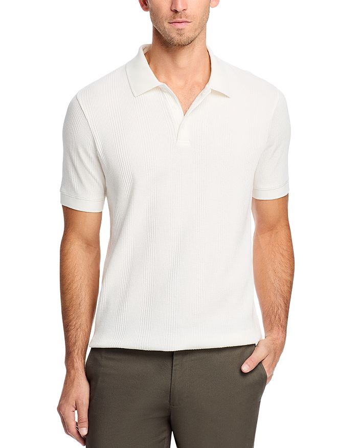 Vince Variegated Texture Polo Shirt | Bloomingdale's