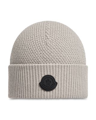 Click here for Moncler Wool Logo Patch Beanie prices