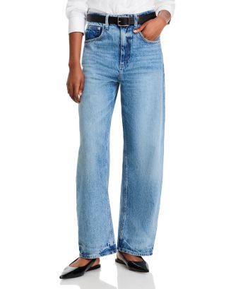 FRAME High Rise Barrel Jeans in Divine | Bloomingdale's