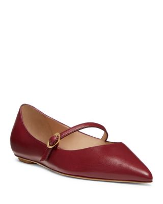 Click here for Stuart Weitzman Womens Emilia Mary Jane Flats prices