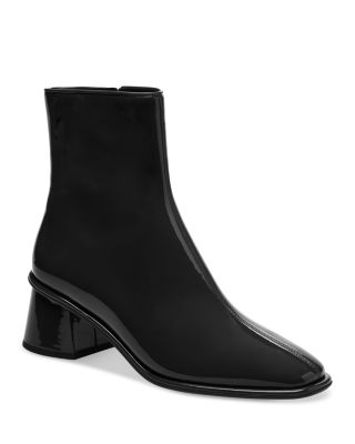 COACH Women's Gigi Patent Leather Booties | Bloomingdale's