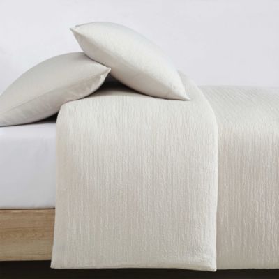 Click here for Calvin Klein Seersucker 3 Piece Duvet Cover Set  Q... prices