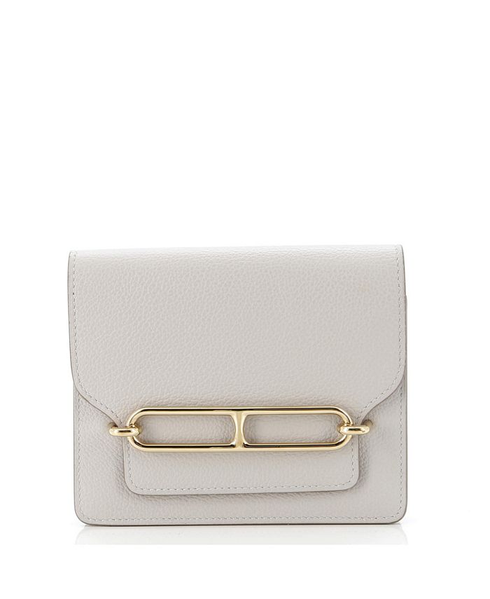 Pre-Owned Hermes Roulis Slim Wallet Evercolor | Bloomingdale's