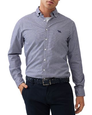 Click here for Rodd & Gunn Gunn Check Oxford Long Sleeve Slim Fit... prices