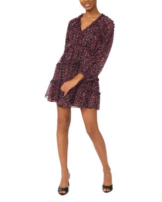 CeCe Short Puff Sleeve Dress | Bloomingdale's