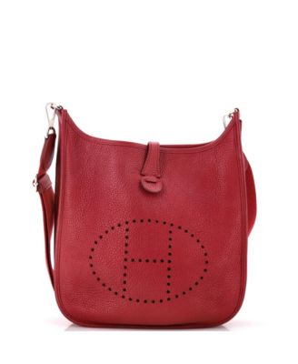 Pre-Owned HERMÈS Pre-Owned Hermes PM Evelyne Bag Gen III Clemence | Bloomingdale's