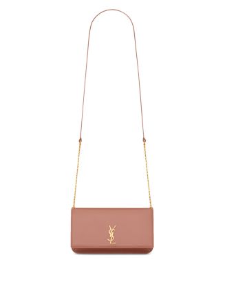 Saint Laurent Cassandre Phone Case in Smooth Leather | Bloomingdale's