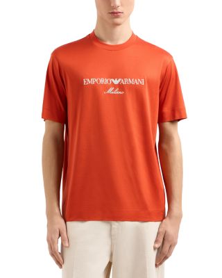Click here for Emporio Armani Embroidered Logo Tee prices