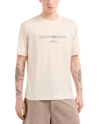 Click here for Emporio Armani Embroidered Logo Tee prices
