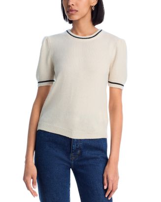 FRAME The Cashmere Gathered Sweater | Bloomingdale's