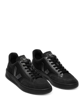 Click here for Veja Mens V-12 Lace Up Mesh and Leather Sneakers prices