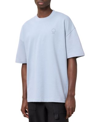 Click here for Allsaints Haven Cotton Logo Embroidered Tee prices