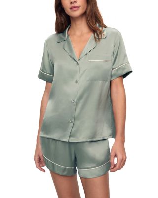 Click here for Eberjey Inez Washable Silk Short Pajama Set prices