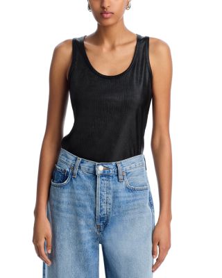 Click here for Aqua Metallic Tank Top - Exclusive prices