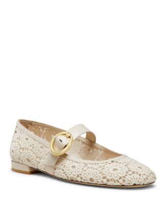 Stuart Weitzman Women's Arabella Mary Jane Flats | Bloomingdale's