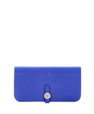 Pre-Owned HERMÈS Dogon Recto Verso Wallet Leather | Bloomingdale's