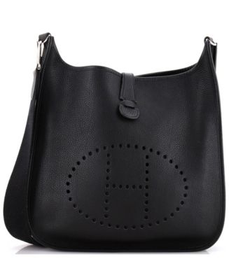 Pre-Owned HERMÈS Pre-Owned Hermes GM Evelyne Bag Gen I Clemence | Bloomingdale's