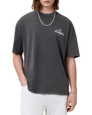 Click here for Allsaints Soleil Oversized Fit Graphic Logo Tee prices