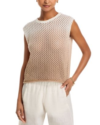 Velvet by Graham & Spencer Nina Mesh Tank | Bloomingdale's