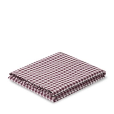 Click here for Piglet in Bed Gingham Linen Flat Sheet prices