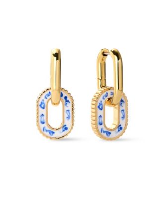 Click here for Ana Luisa Double Ash Double Two Tone Hoop Earrings prices