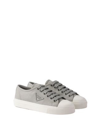 Click here for Prada Womens Cotton Gabardine Sneakers prices
