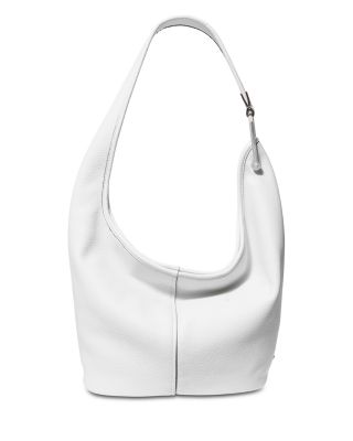 Click here for Michael Kors Sonny Medium Leather Hobo Shoulder Ba... prices