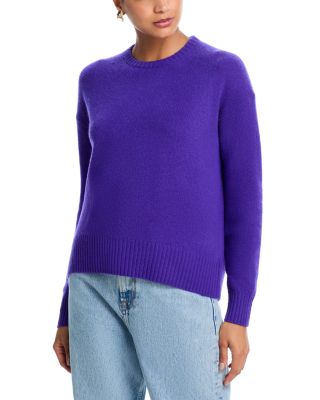 Click here for Aqua 100 Cashmere Crewneck Sweater - Exclusive prices