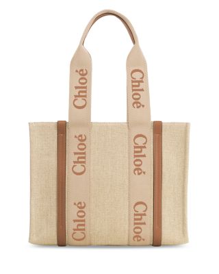 Click here for Chloe Woody Medium Canvas Tote prices
