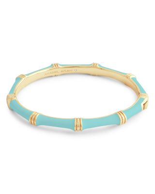 Click here for Anabel Aram Enamel Bamboo Shaped Hinge Bangle Brac... prices