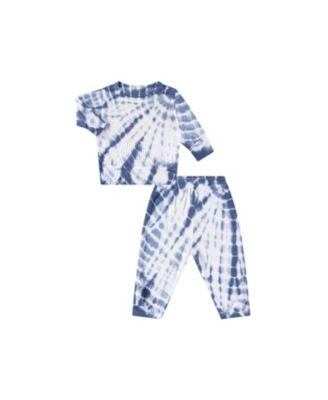 Click here for Paigelauren Unisex Rib Loungewear Set in Tie Dye -... prices
